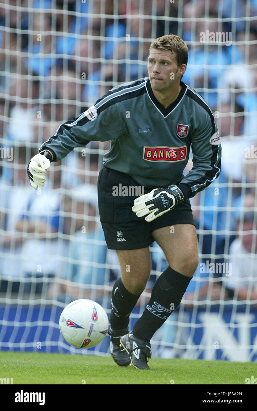 JAMES WALKER WALSALL FC HIGHFIELD ROAD COVENTRY 16 August 2003 Stock ...