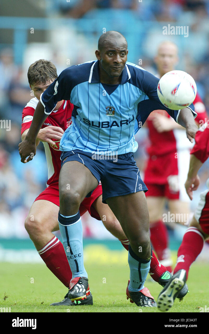 DELE ADEBOLA COVENTRY CITY FC HIGHFIELD ROAD COVENTRY 16 August 2003 ...