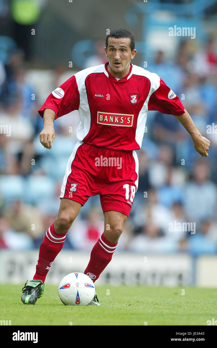 VINNIE SAMWAYS WALSALL FC HIGHFIELD ROAD COVENTRY 16 August 2003 Stock ...