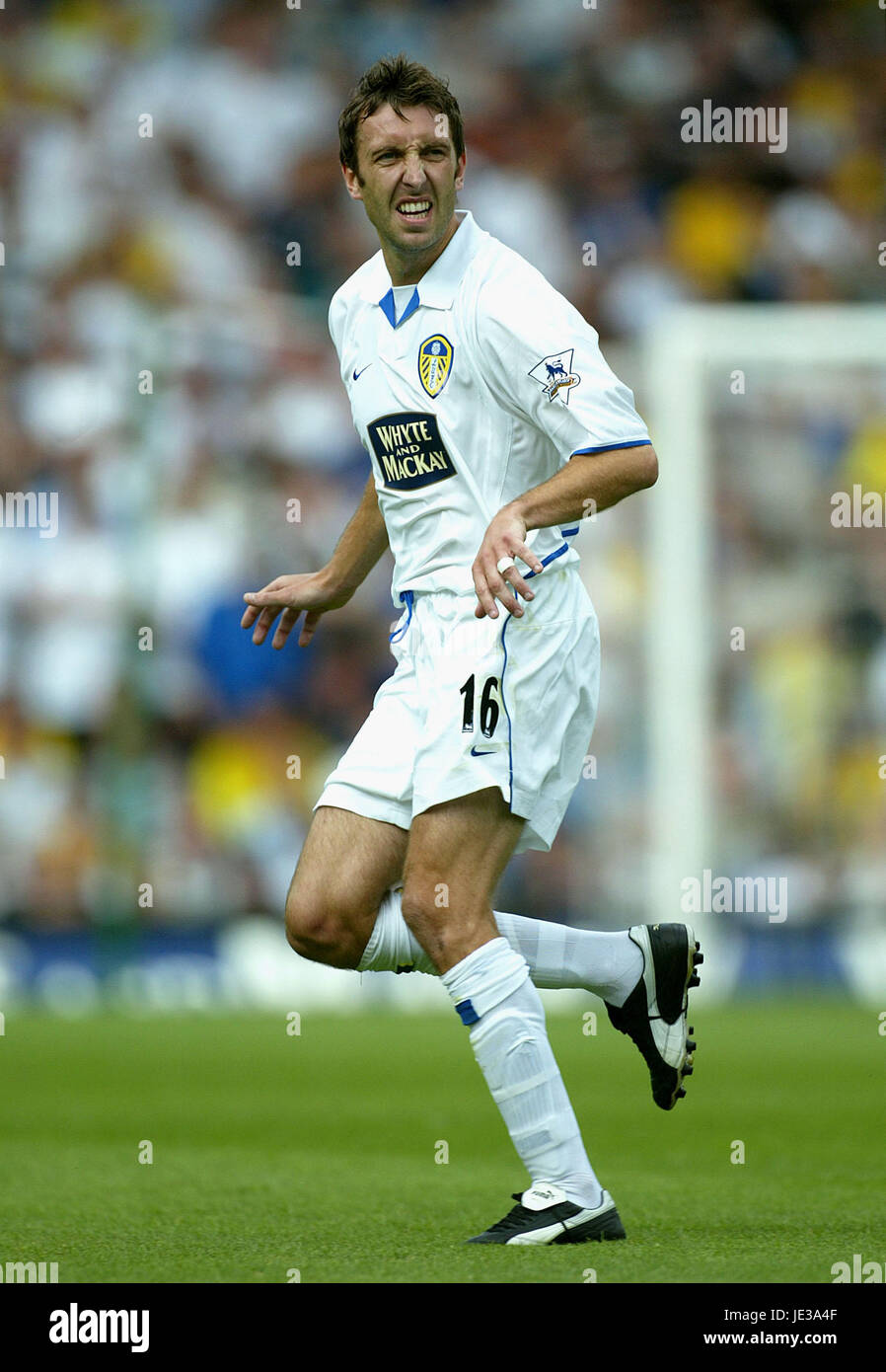 JASON WILCOX LEEDS UNITED FC ELLAND ROAD LEEDS ENGLAND 17 August 2003 ...