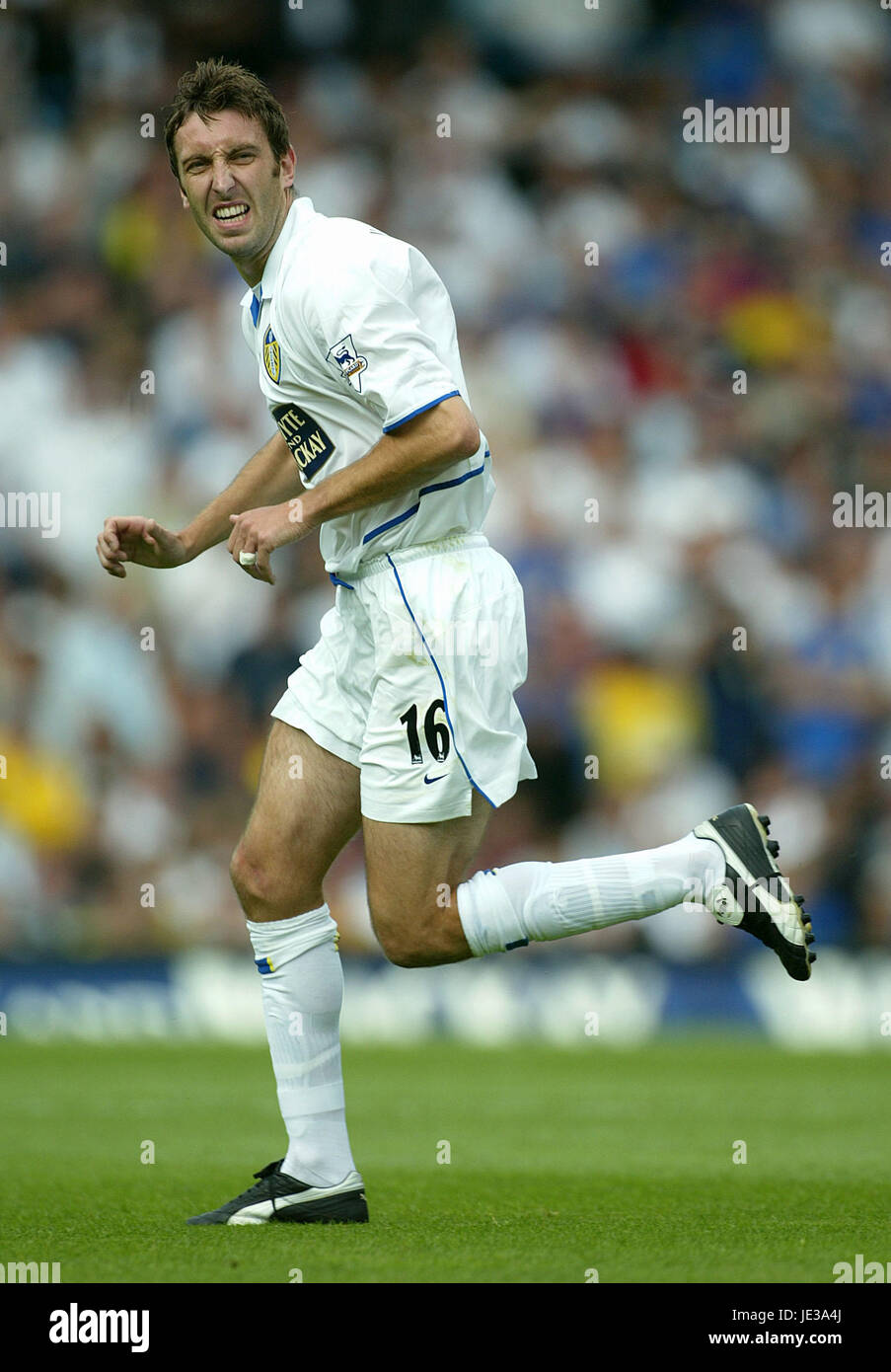 JASON WILCOX LEEDS UNITED FC ELLAND ROAD LEEDS ENGLAND 17 August 2003 ...