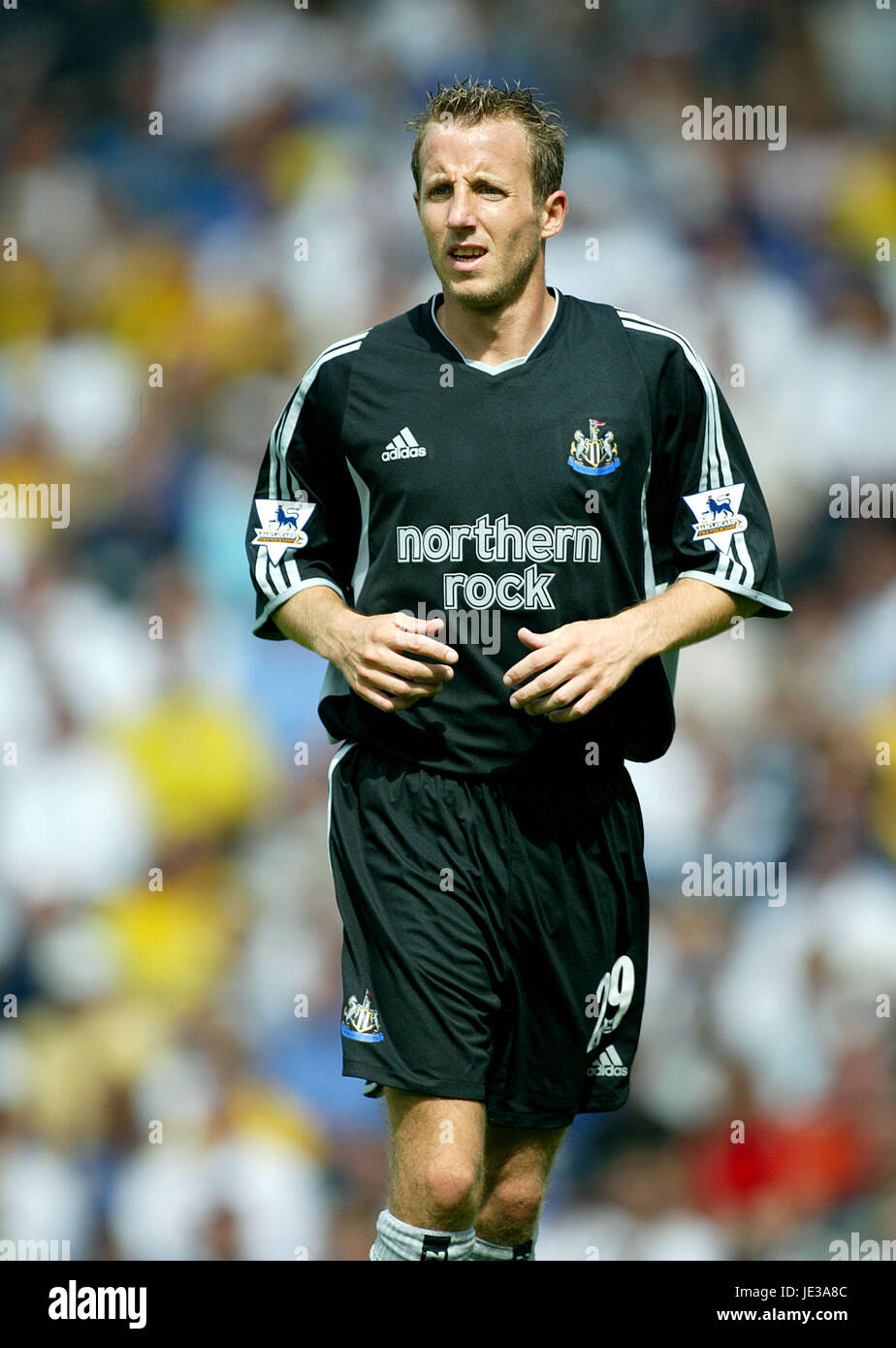 LEE BOWYER NEWCASTLE UNITED FC ELLAND ROAD LEEDS ENGLAND 17 August 2003 ...