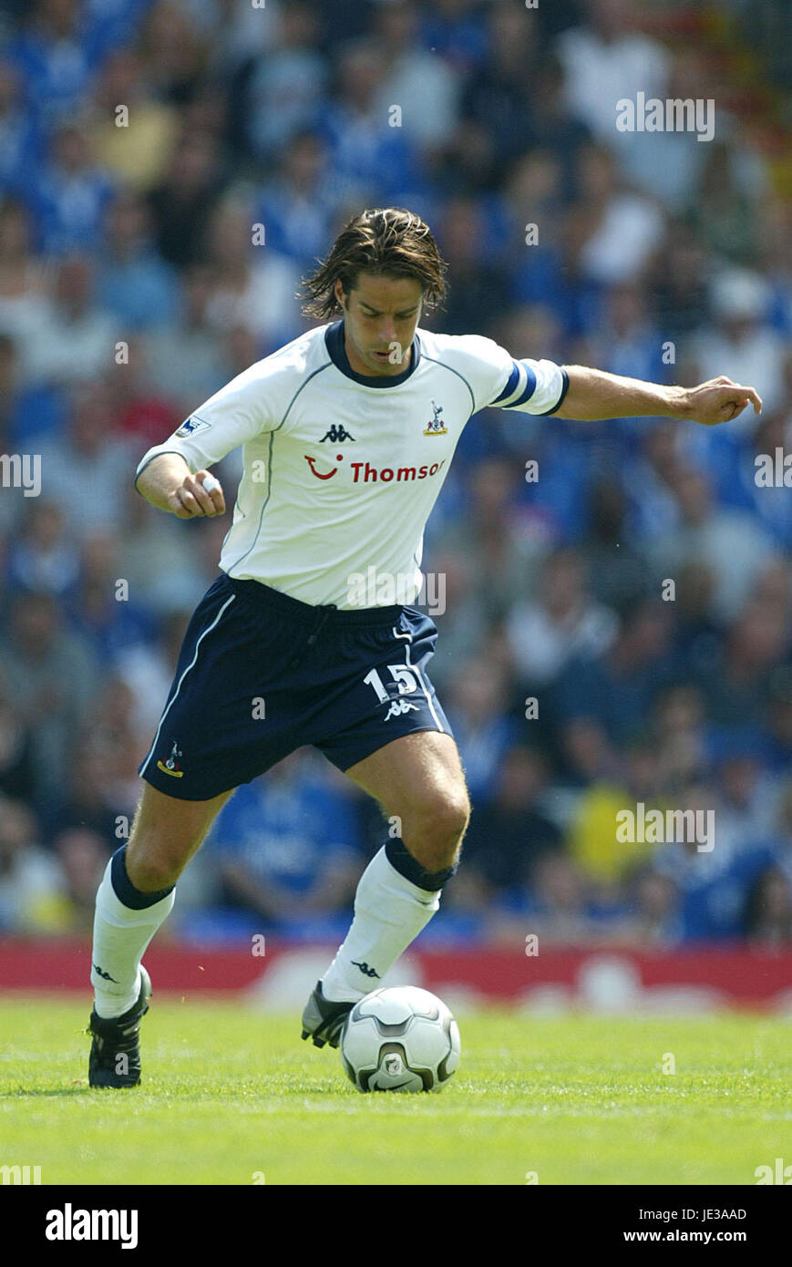 JAMIE REDKNAPP TOTTENHAM HOTSPUR FC ST.ANDREWS BIRMINGHAM ENGLAND 16 ...