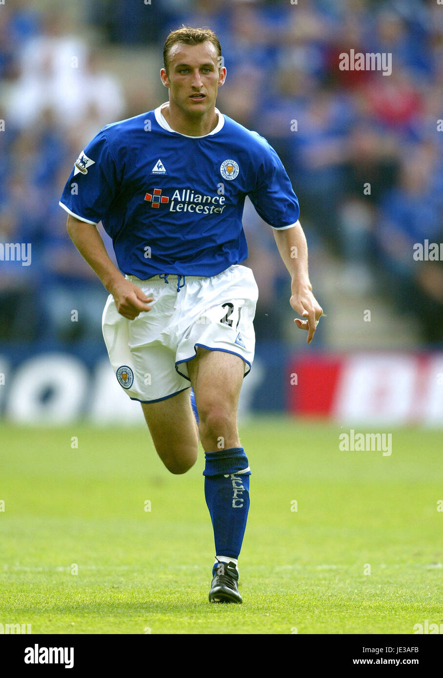 RICCARDO SCIMECA LEICESTER CITY FC WALKERS STADIUM LEICESTER ENGLAND 16 ...