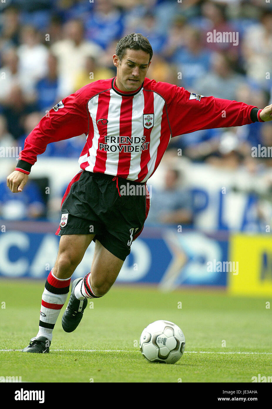 PAUL TELFER SOUTHAMPTON FC WALKERS STADIUM 16 August 2003 Stock Photo ...
