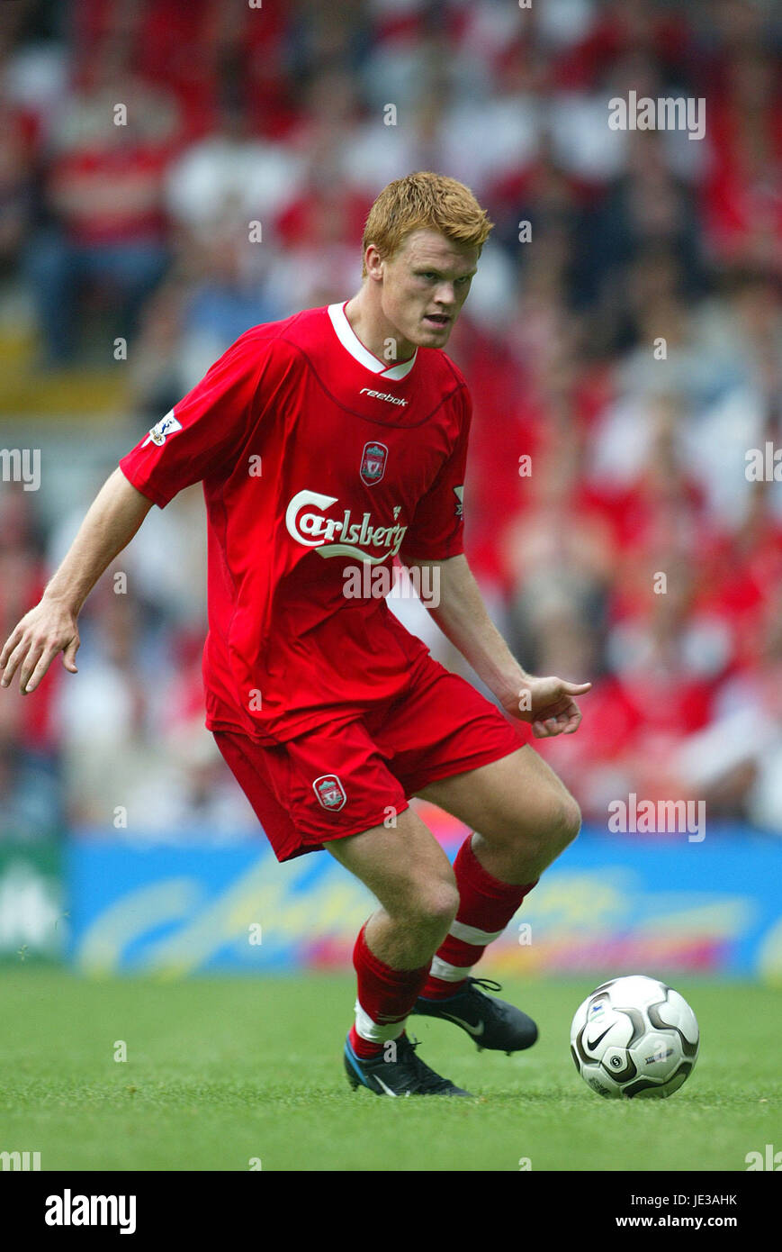 JOHN ARNE RIISE LIVERPOOL FC ANFIELD LIVERPOOL ENGLAND 17 August 2003 ...