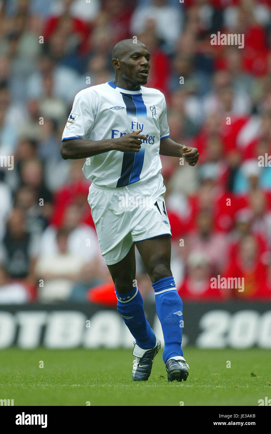 GEREMI CHELSEA FC ANFIELD LIVERPOOL ENGLAND 17 August 2003 Stock Photo ...