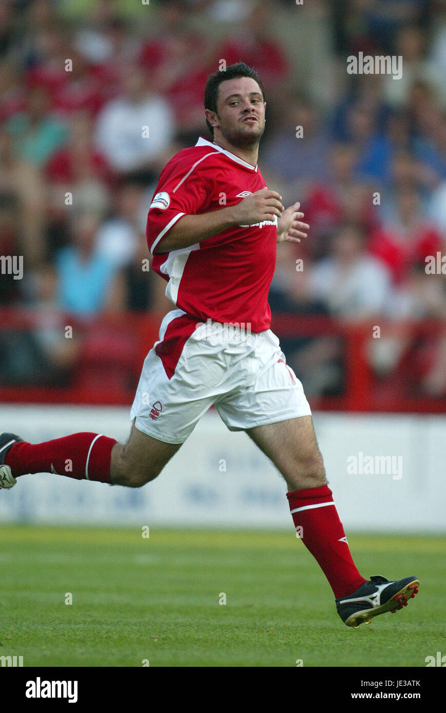 ANDY REID NOTTINGHAM FOREST FC CITY GROUND NOTTINGHAM ENGLAND 09 August ...