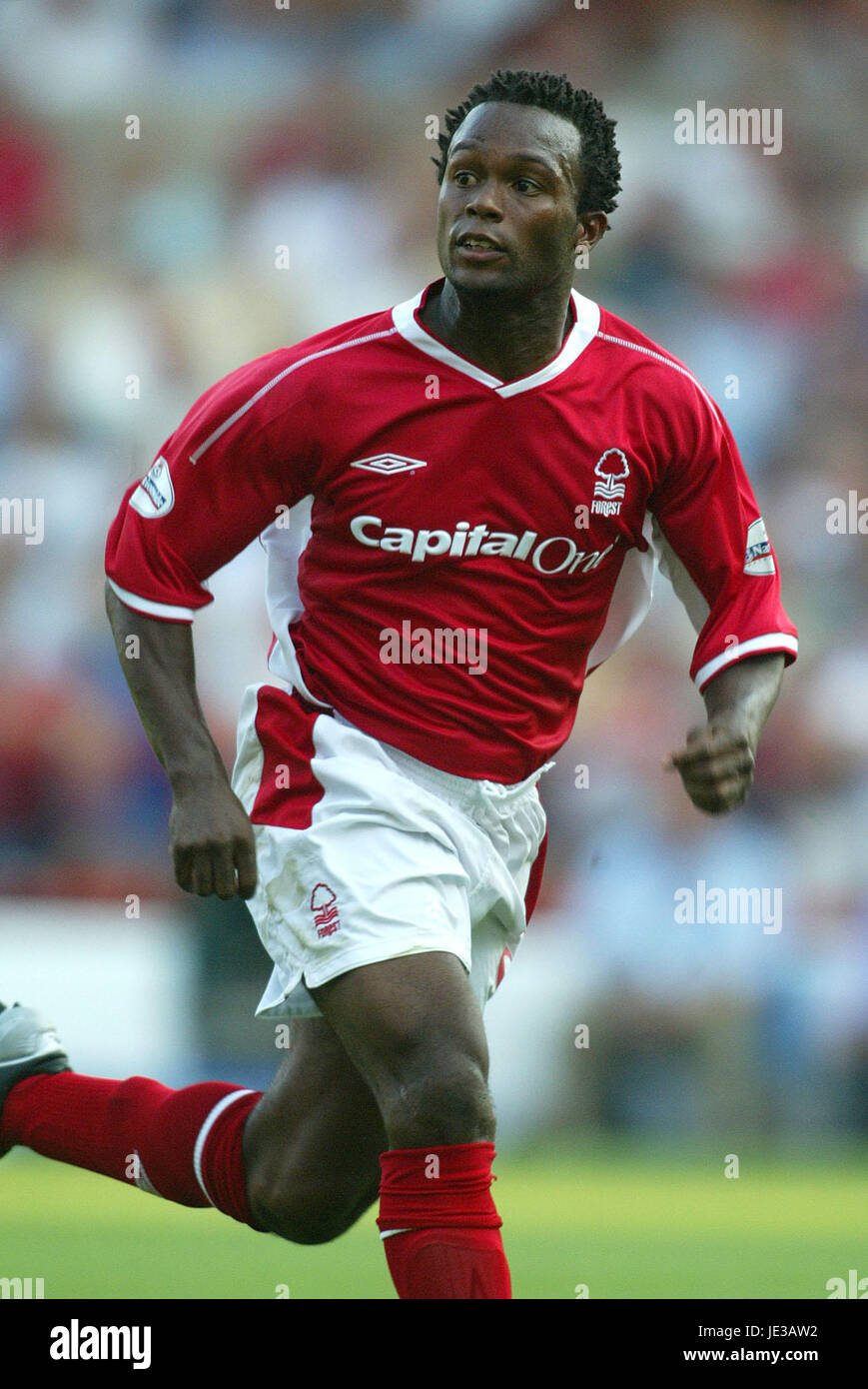 DAVID JOHNSON NOTTINGHAM FOREST FC CITY GROUND NOTTINGHAM ENGLAND 09 ...