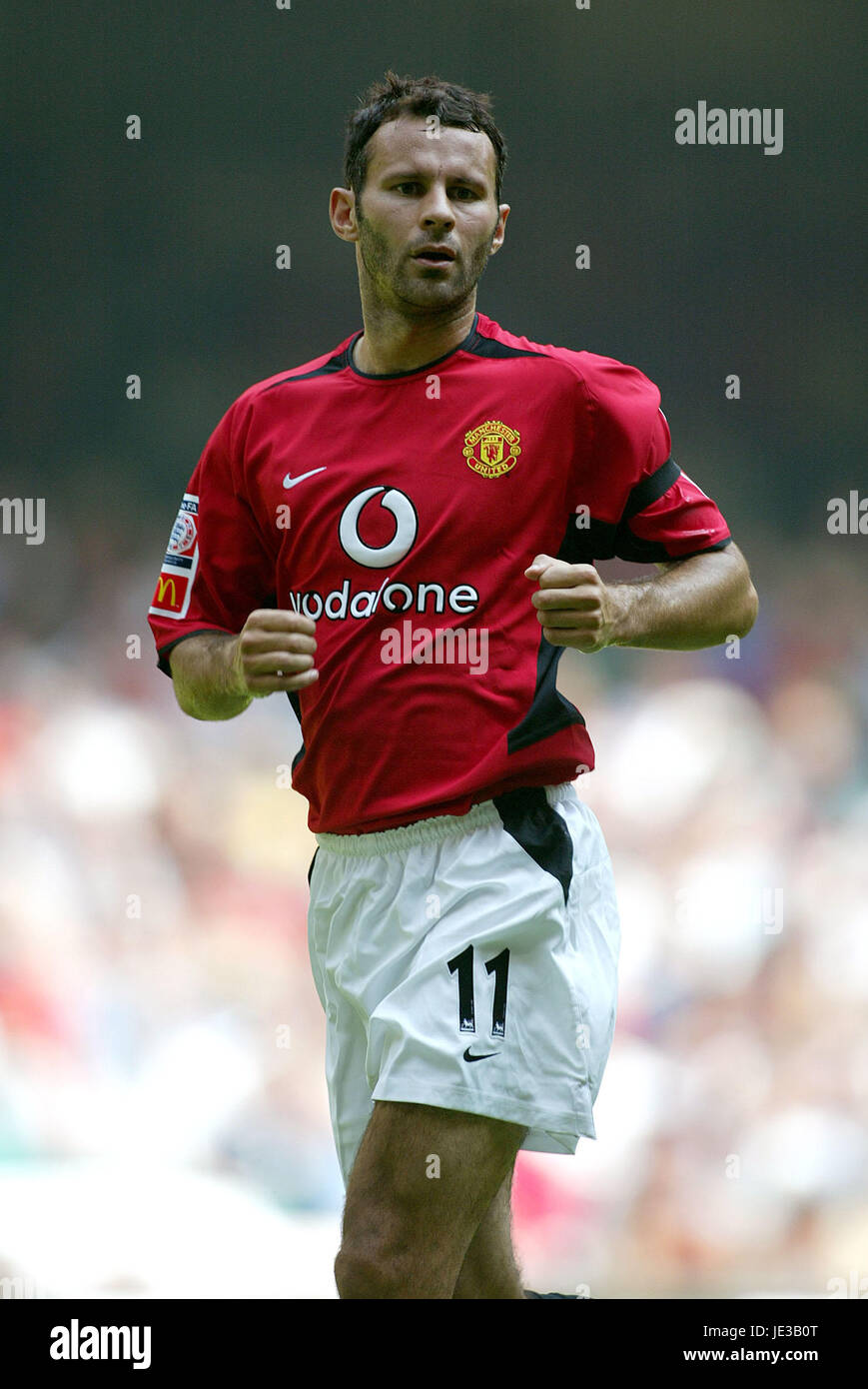 RYAN GIGGS MANCHESTER UNITED FC MILLENIUM STADIUM CARDIFF WALES 10 ...