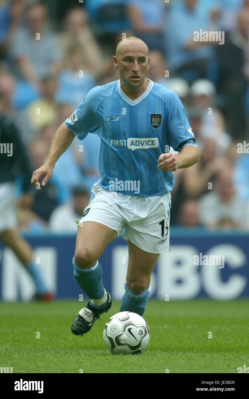 DANNY TIATTO MANCHESTER CITY FC CITY OF MANCHESTER STADIUM MANCHESTER ...