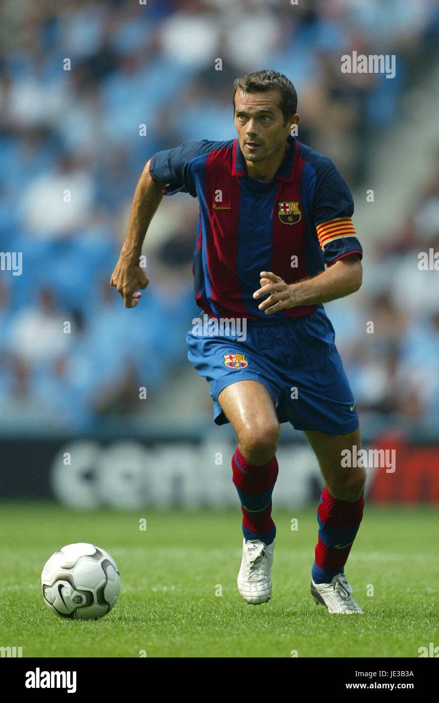 PHILLIP COCU FC BARCELONA CITY OF MANCHESTER STADIUM MANCHESTER ENGLAND ...