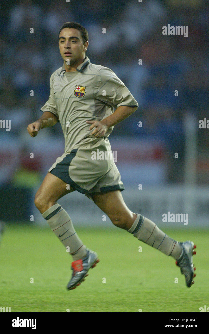 XAVI FC BARCELONA WALKERS STADIUM LEICESTER ENGLAND 08 August 2003 ...
