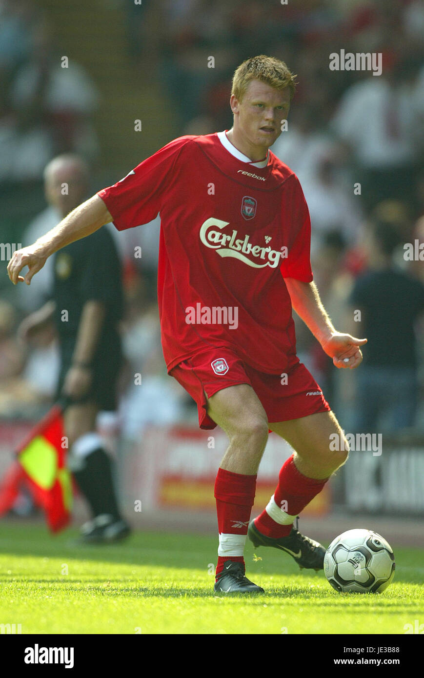 JOHN ARNE RIISE LIVERPOOL FC ANFIELD LIVERPOOL ENGLAND 09 August 2003 ...