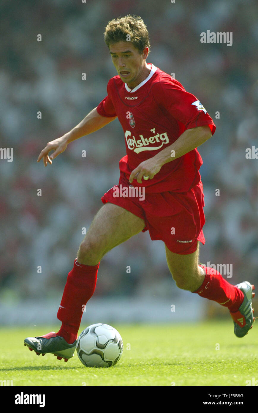 HARRY KEWELL LIVERPOOL FC ANFIELD LIVERPOOL ENGLAND 09 August 2003 ...