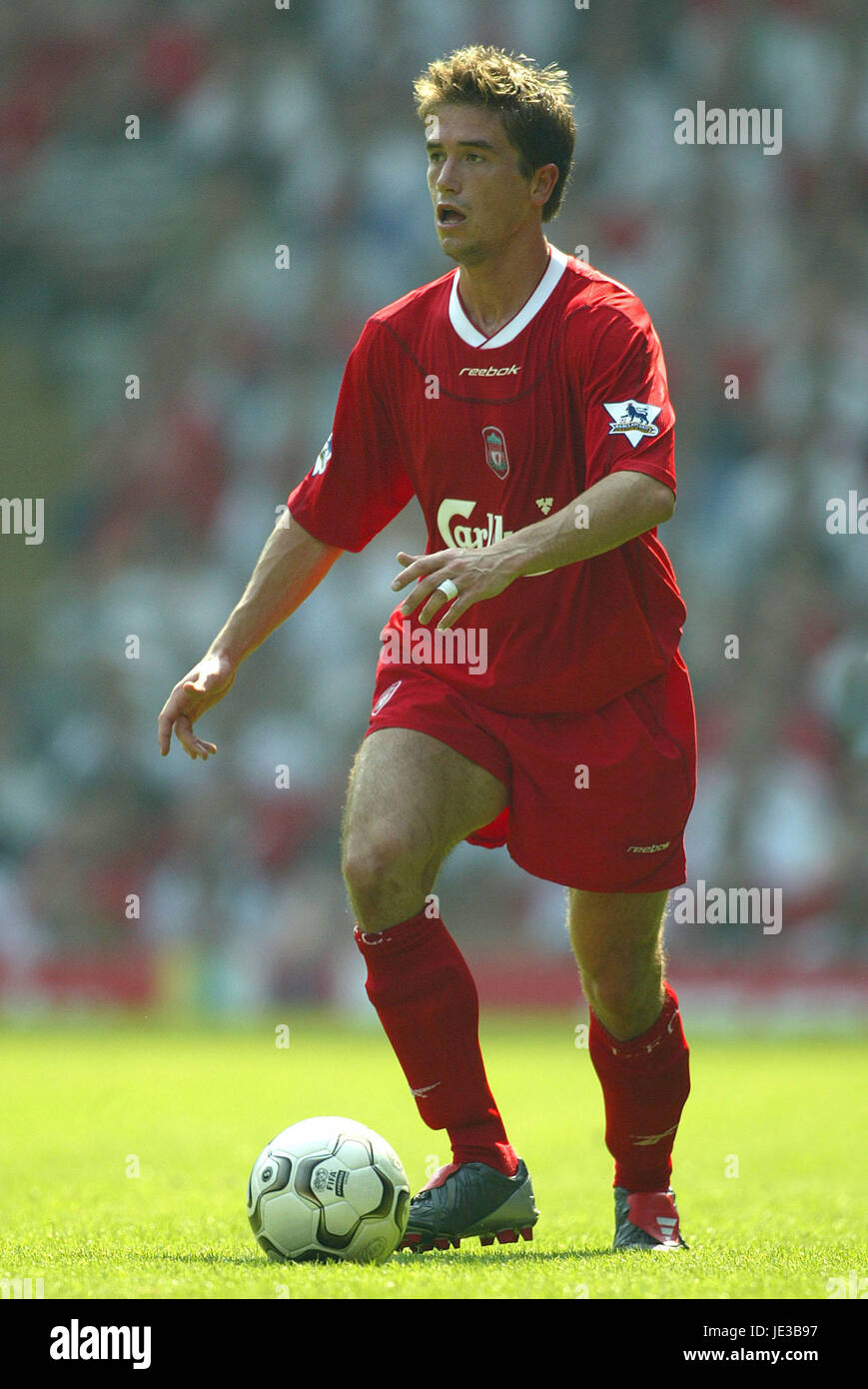 HARRY KEWELL LIVERPOOL FC ANFIELD LIVERPOOL ENGLAND 09 August 2003 ...