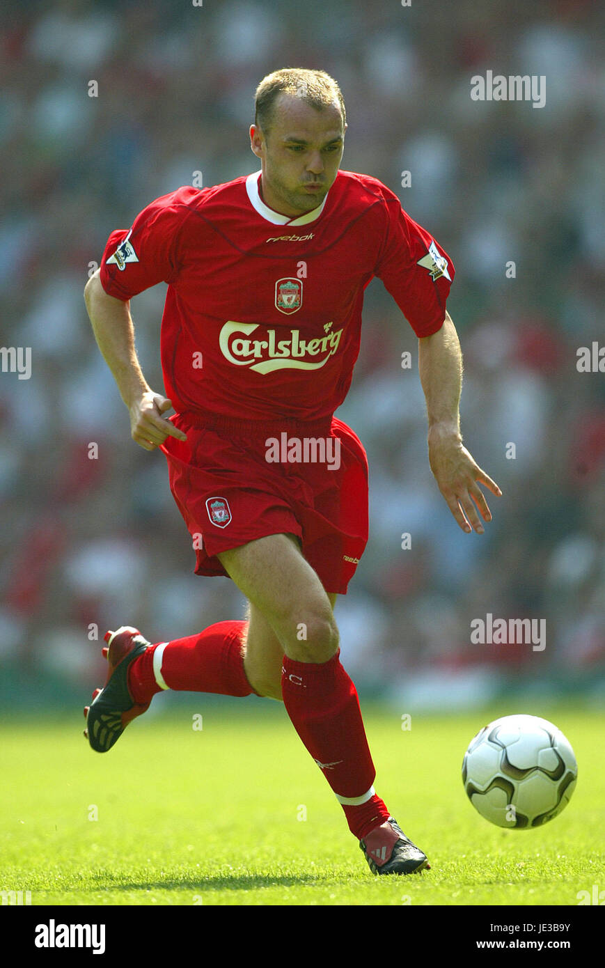 DANNY MURPHY LIVERPOOL FC ANFIELD LIVERPOOL ENGLAND 09 August 2003 ...
