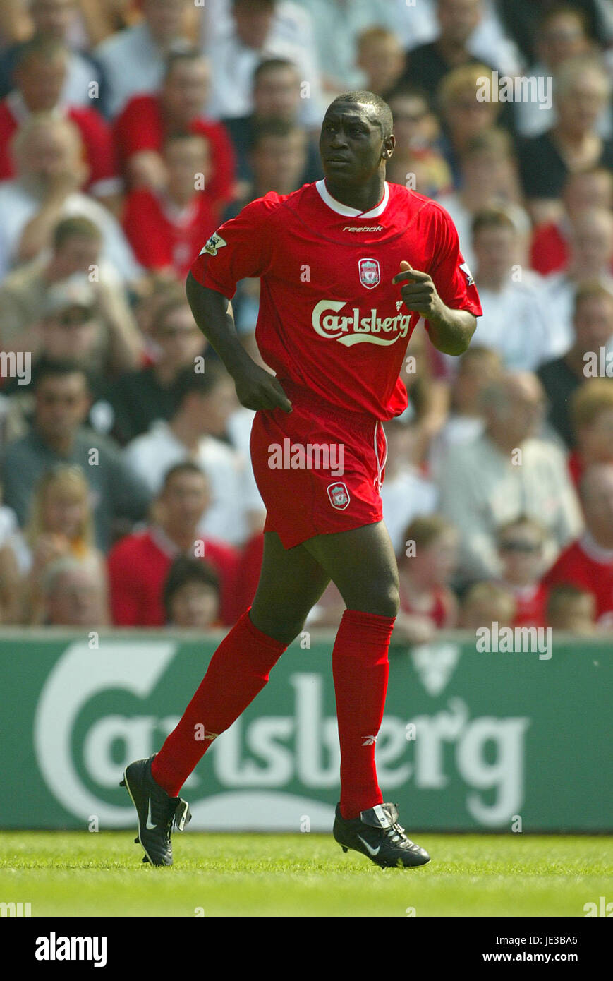 EMILIE HESKEY LIVERPOOL FC ANFIELD LIVERPOOL ENGLAND 09 August 2003 ...