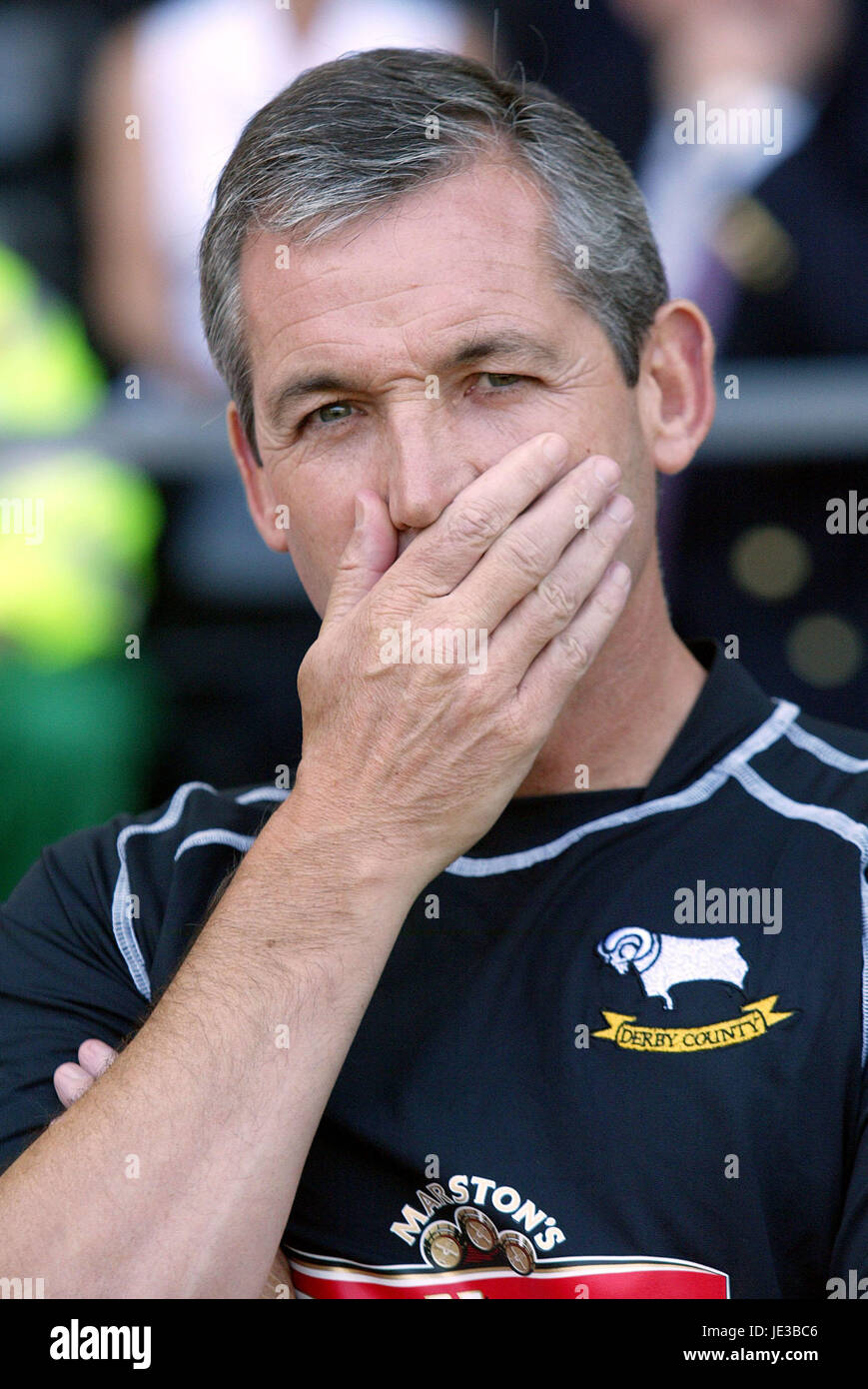 GEORGE BURLEY DERBY COUNTY MANAGER PRIDE PARK STADIUM DERBY ENGLAND 03 ...