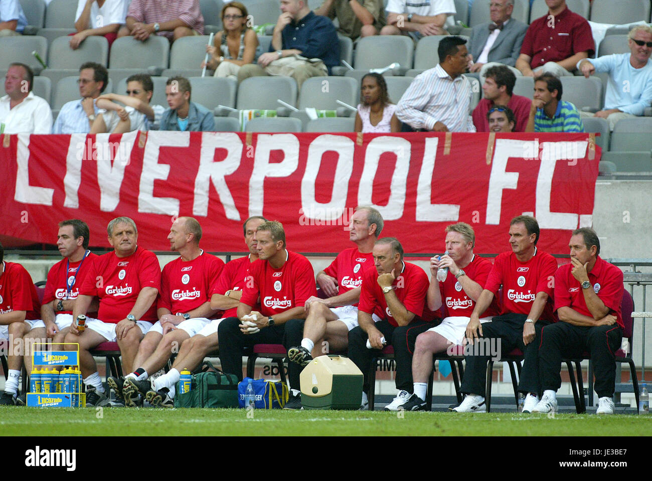 LIVERPOOL BENCH LIVERPOOL FC AMSTERDAM ARENA AMSTERDAM HOLLAND 01 ...