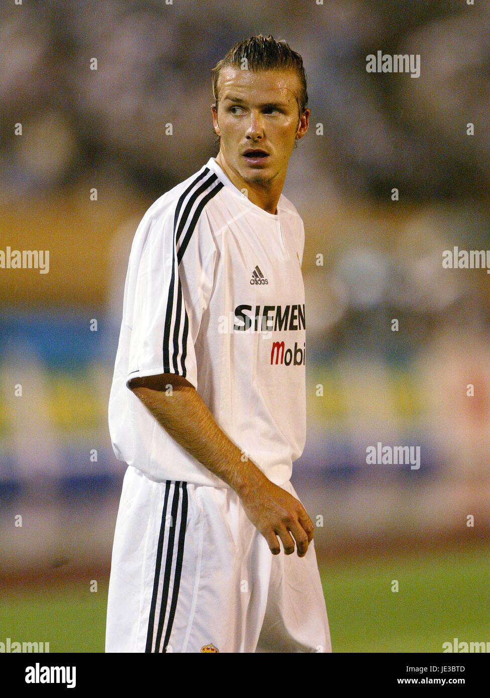 DAVID BECKHAM REAL MADRID FC TOKYO JAPAN 05 August 2003 Stock Photo - Alamy