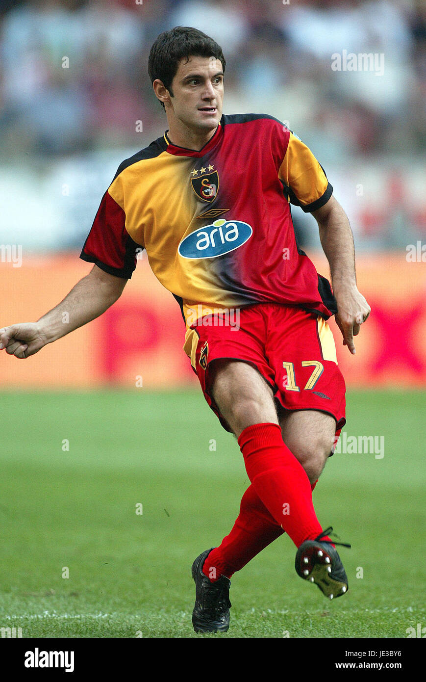 FABIO PINTO GALATASARAY SK AMSTERDAM ARENA AMSTERDAM HOLLAND 01 August 2003 Stock Photo - Alamy