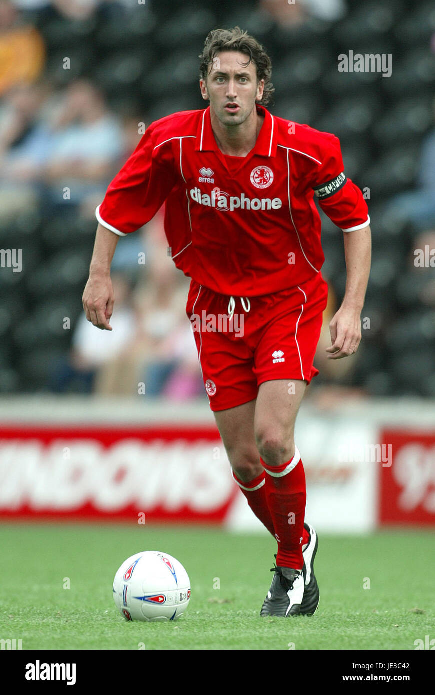 JONATHAN GREENING MIDDLESBROUGH FC KC STADIUM HULL ENGLAND 26 July 2003 ...