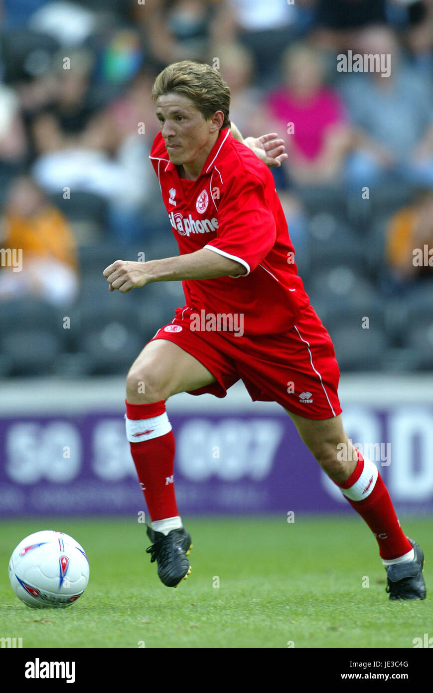 JUNINHO MIDDLESBROUGH FC KC STADIUM HULL ENGLAND 26 July 2003 Stock ...
