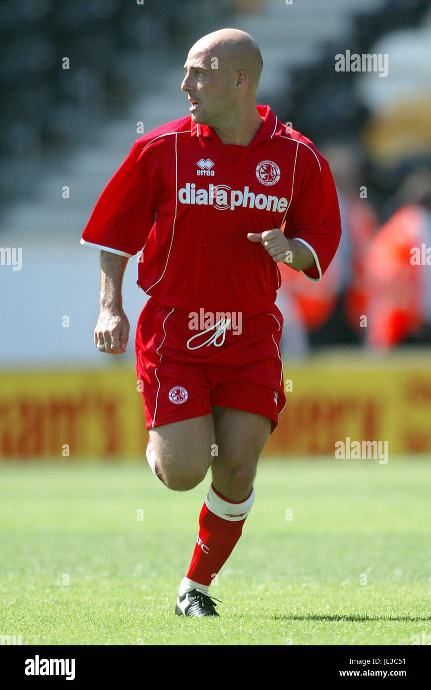 ALAN WRIGHT MIDDLESBROUGH FC KC STADIUM HULL ENGLAND 26 July 2003 Stock ...