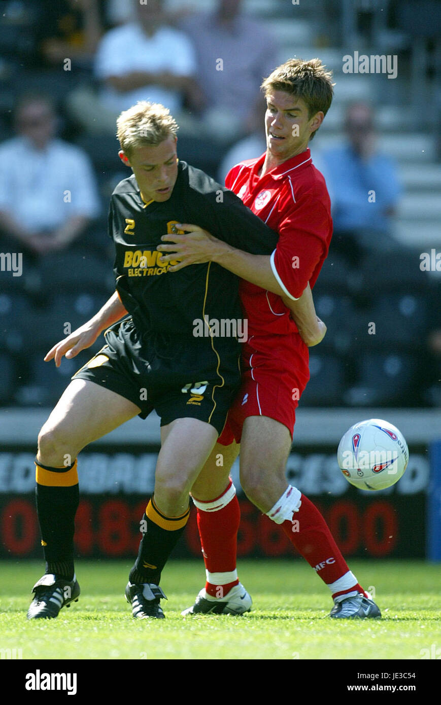 CHRIS RIGGOTT & DANNY ALLSOPP HULL CITY V MIDDLESBROUGH FC KC STADIUM ...