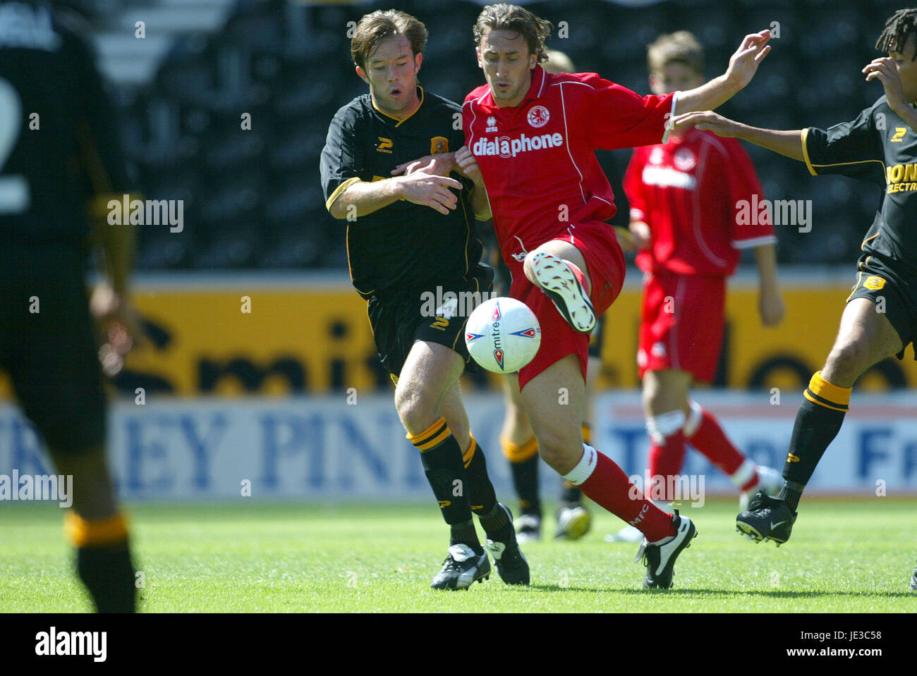 JONATHAN GREENING & IAN ASHBEE HULL CITY V MIDDLESBROUGH FC KC STADIUM ...