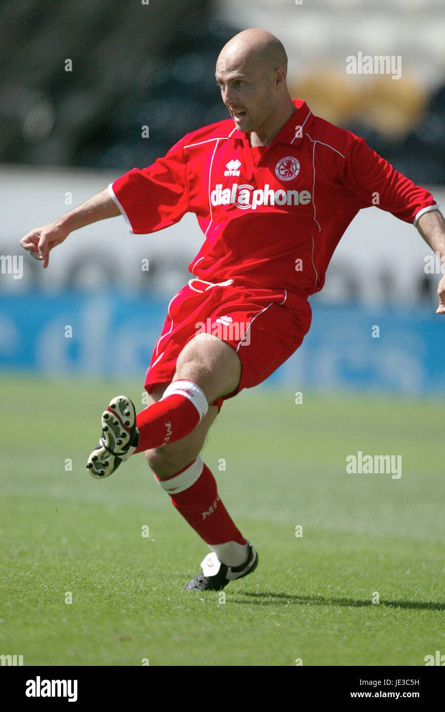 ALAN WRIGHT MIDDLESBROUGH FC KC STADIUM HULL ENGLAND 26 July 2003 Stock ...