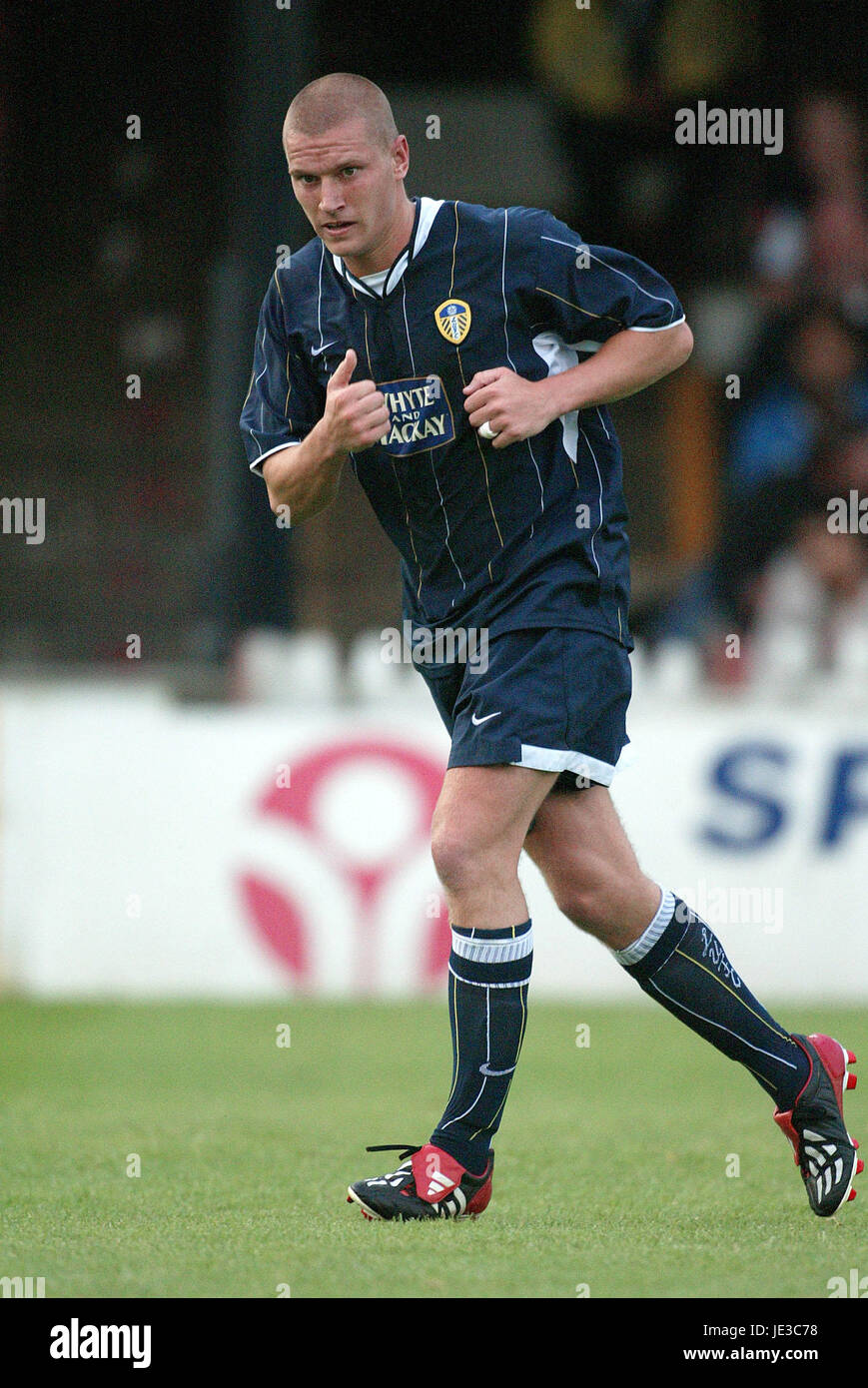 SETH JOHNSON LEEDS UNITED FC BOOTHAM CRESCENT YORK ENGLAND 23 July 2003 ...