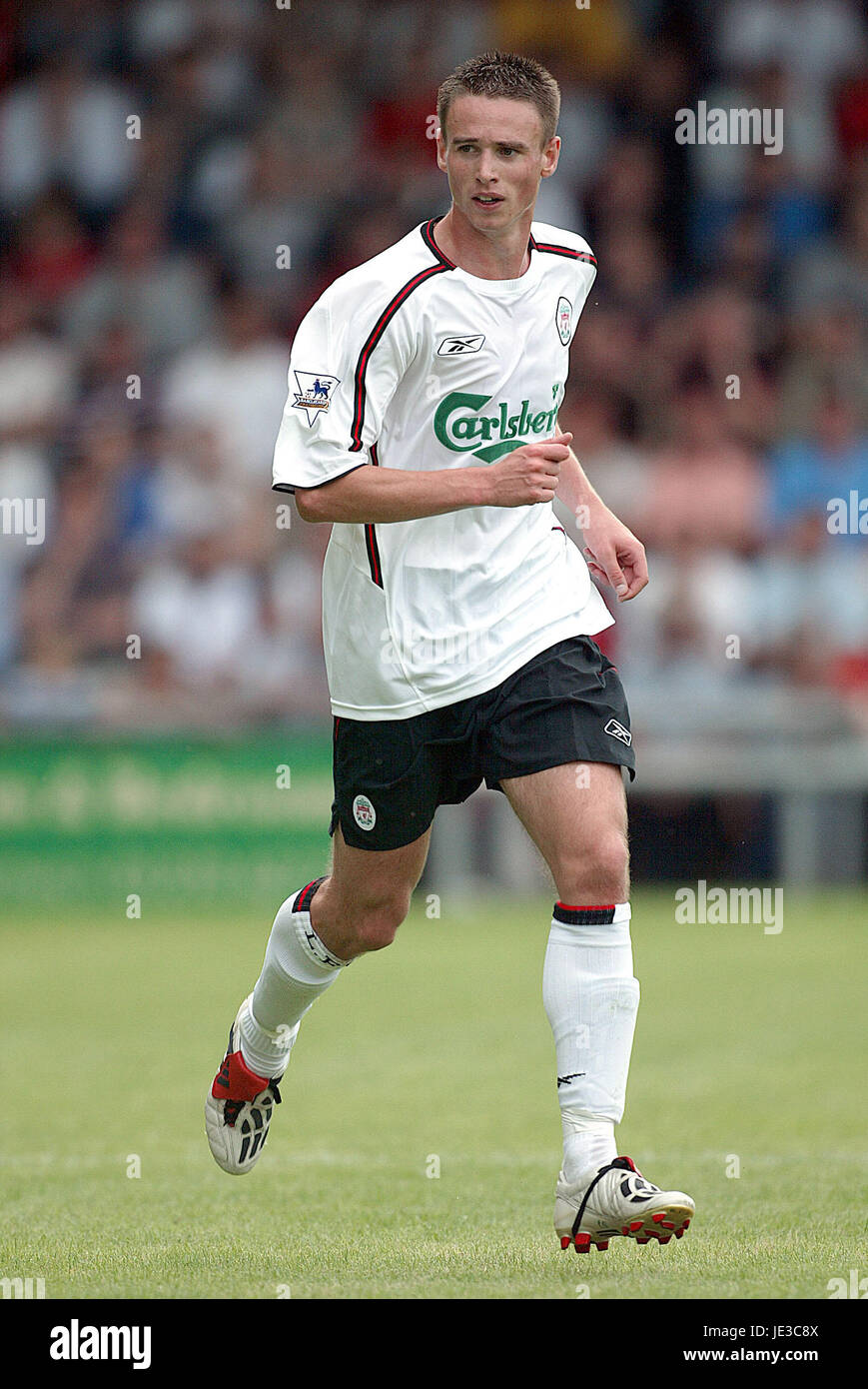 ANTHONY LE TALLEL LIVERPOOL FC CREWE ENGLAND 19 July 2003 Stock Photo ...