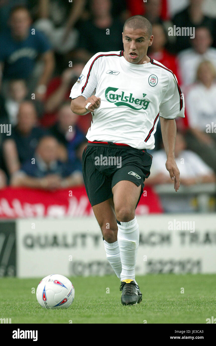 MILAN BAROS LIVERPOOL FC CREWE ENGLAND 19 July 2003 Stock Photo - Alamy