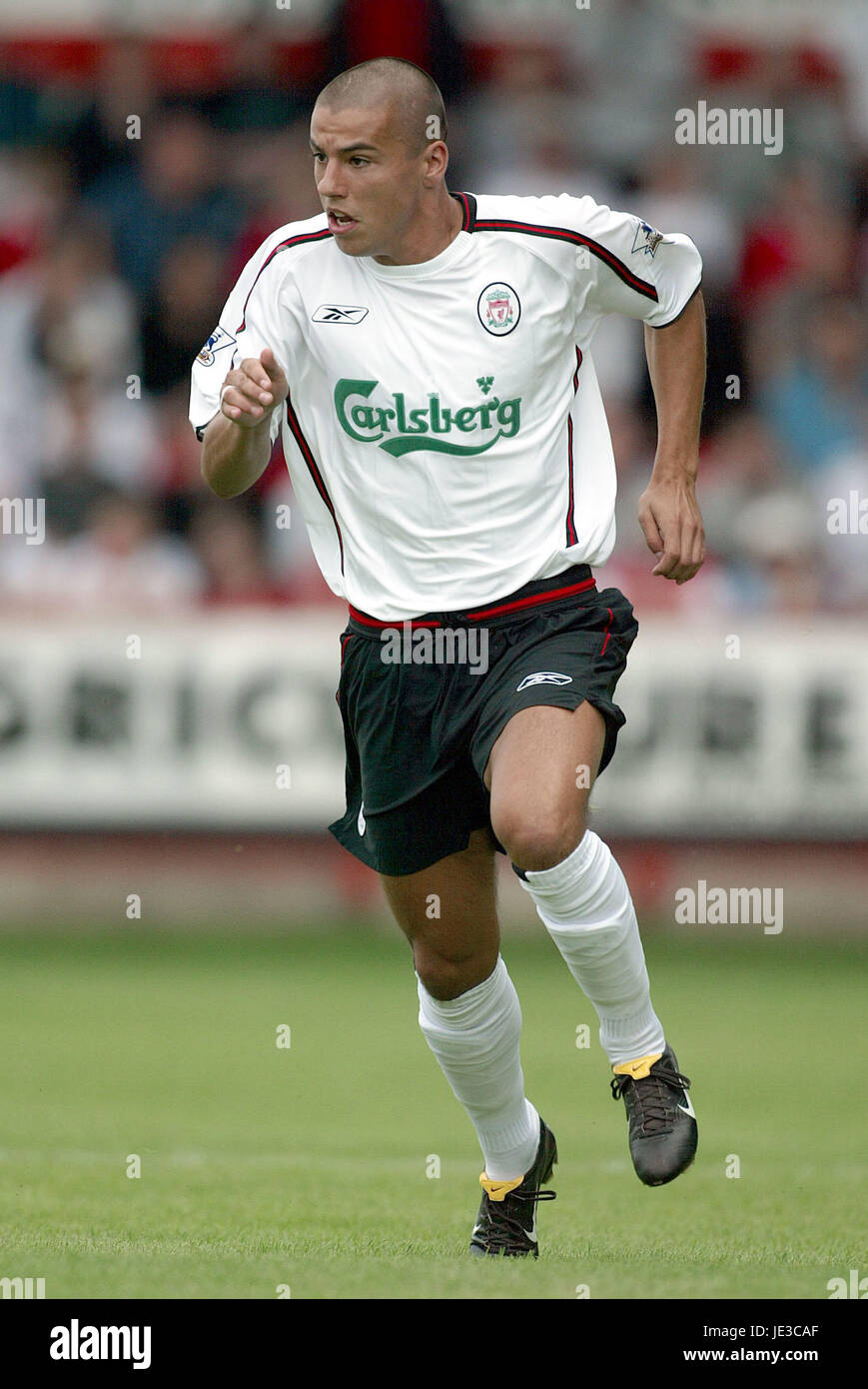 MILAN BAROS LIVERPOOL FC CREWE ENGLAND 19 July 2003 Stock Photo - Alamy