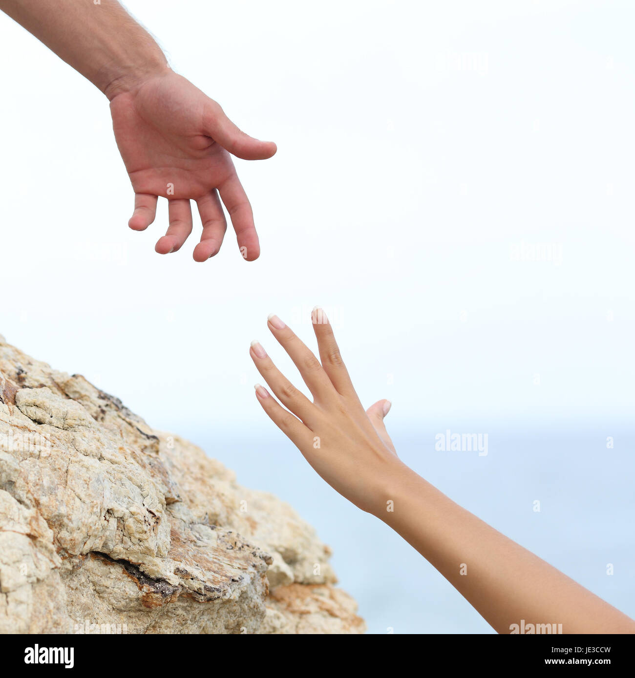 Rescue of girl woman female person at sea hi-res stock photography and ...