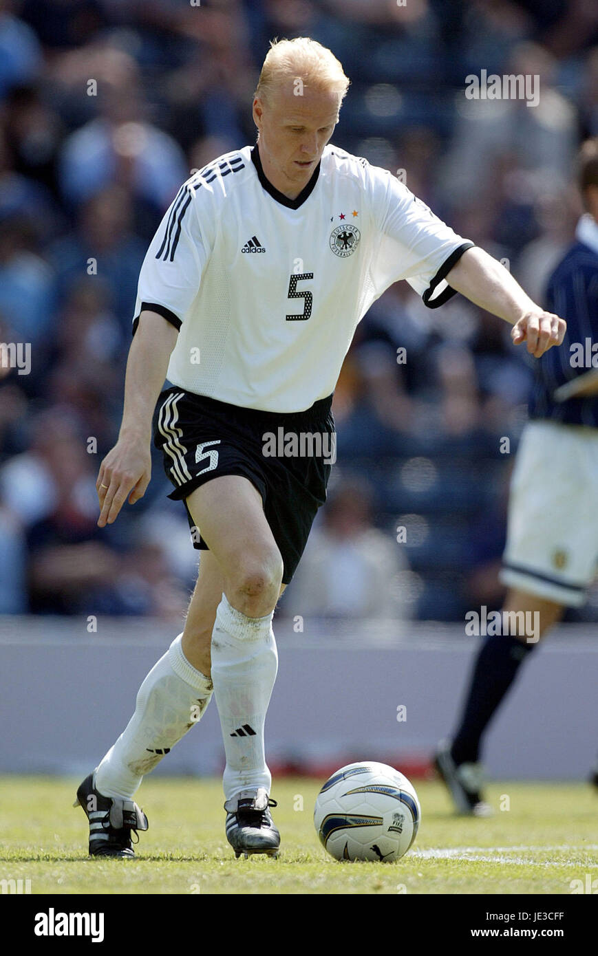 CARSTEN RAMELOW GERMANY & BAYER 04 LEVERKUSEN HAMPDEN PARK GLASGOW ...