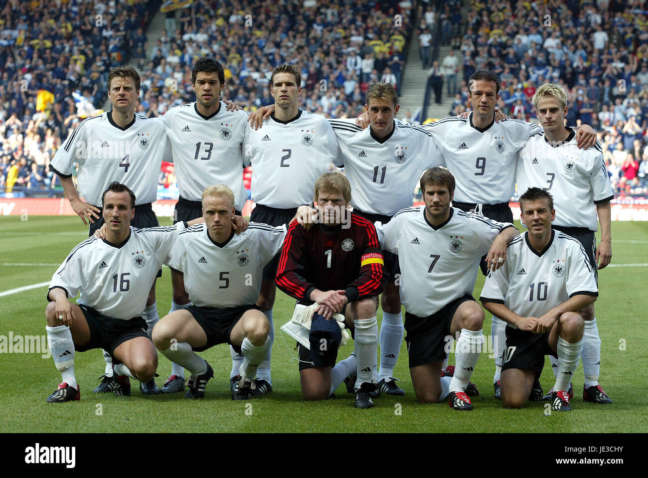 GERMANY SCOTLAND V GERMANY HAMPDEN PARK GLASGOW SCOTLAND 07 June 2003 ...