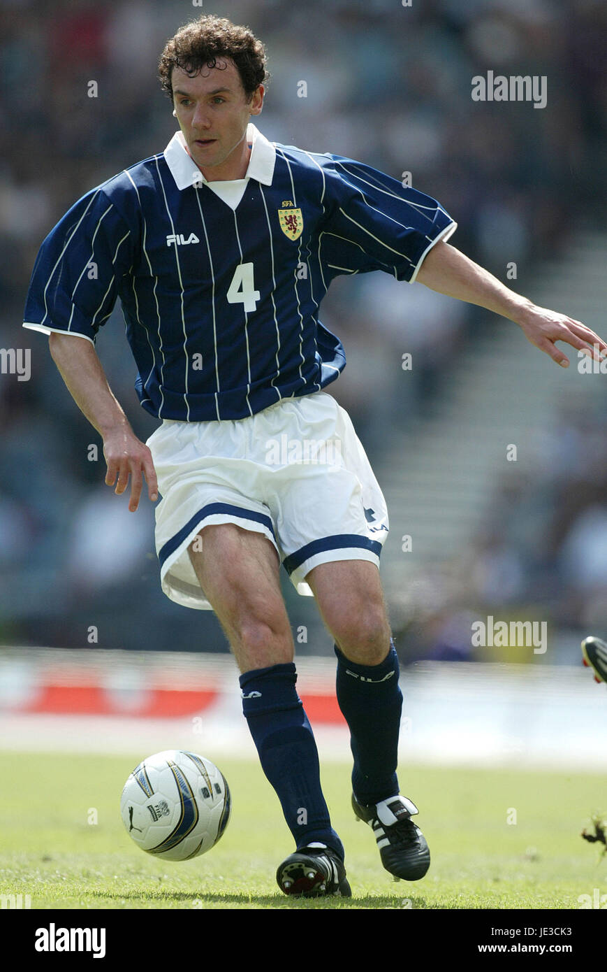 CHRISTIAN DAILLY SCOTLAND HAMPDEN PARK GLASGOW SCOTLAND 07 June 2003 ...