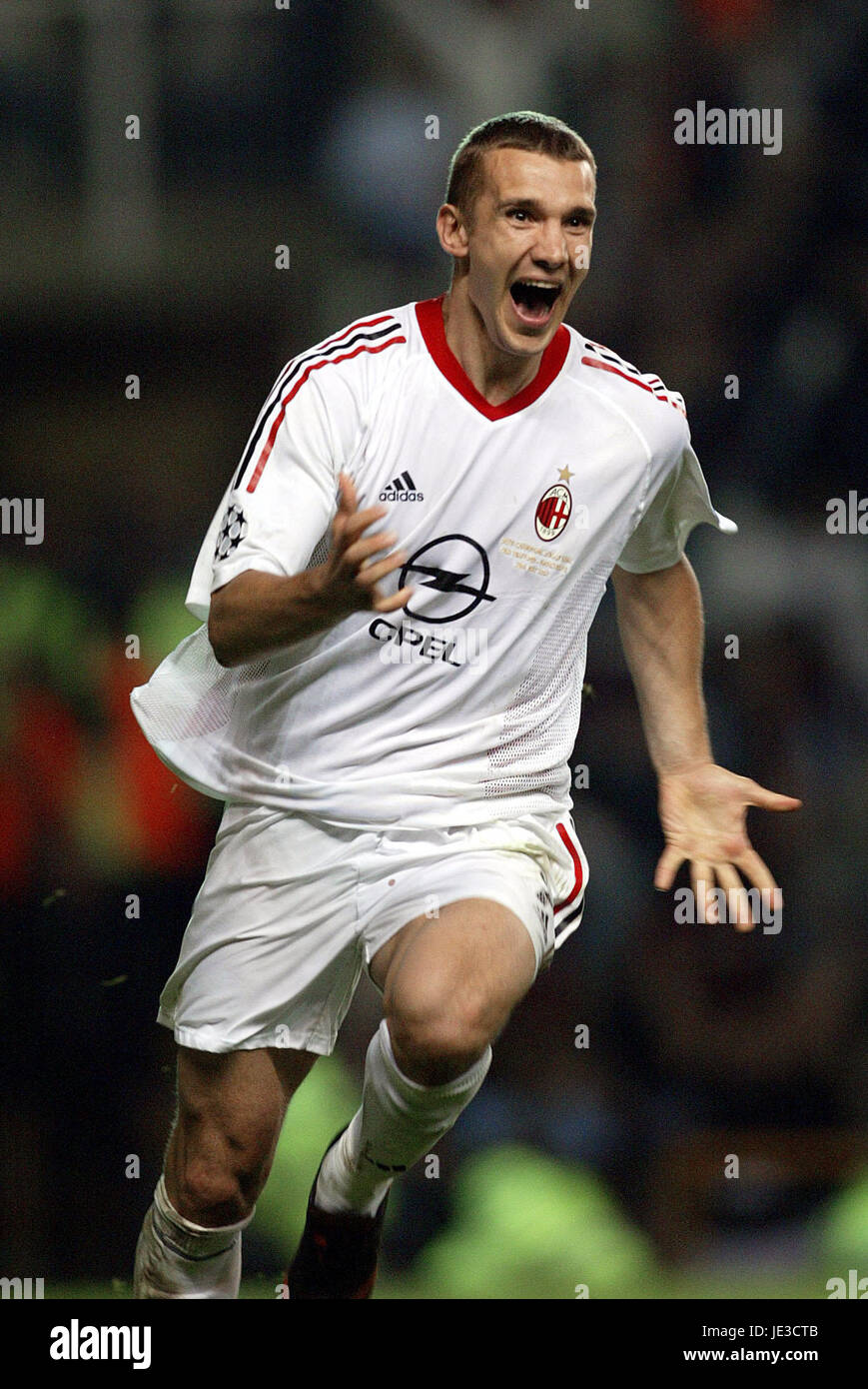 ANDRIY SHEVCHENKO JUVENTUS V AC MILAN OLD TRAFFORD MANCHESTER ENGLAND ...
