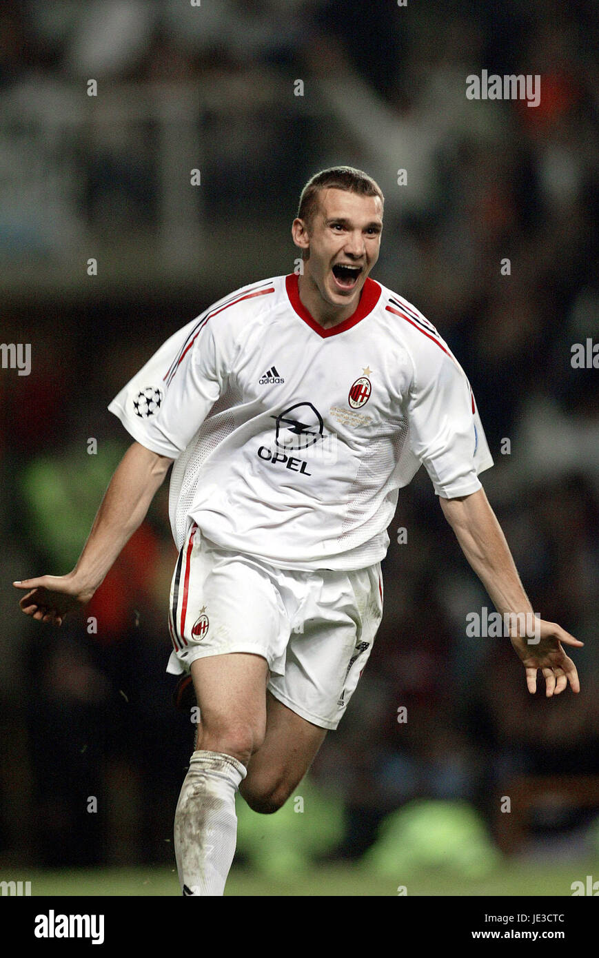 ANDRIY SHEVCHENKO JUVENTUS V AC MILAN OLD TRAFFORD MANCHESTER ENGLAND ...