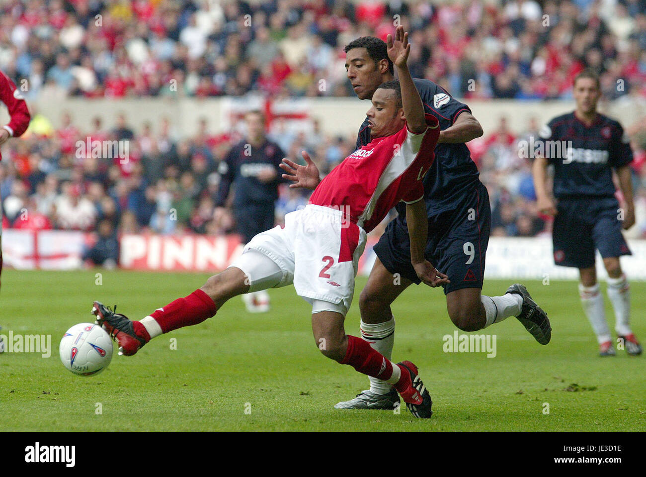 C Asaba And Matthieu Louis Jean Nottingham Forest V Sheff Utd City Ground
