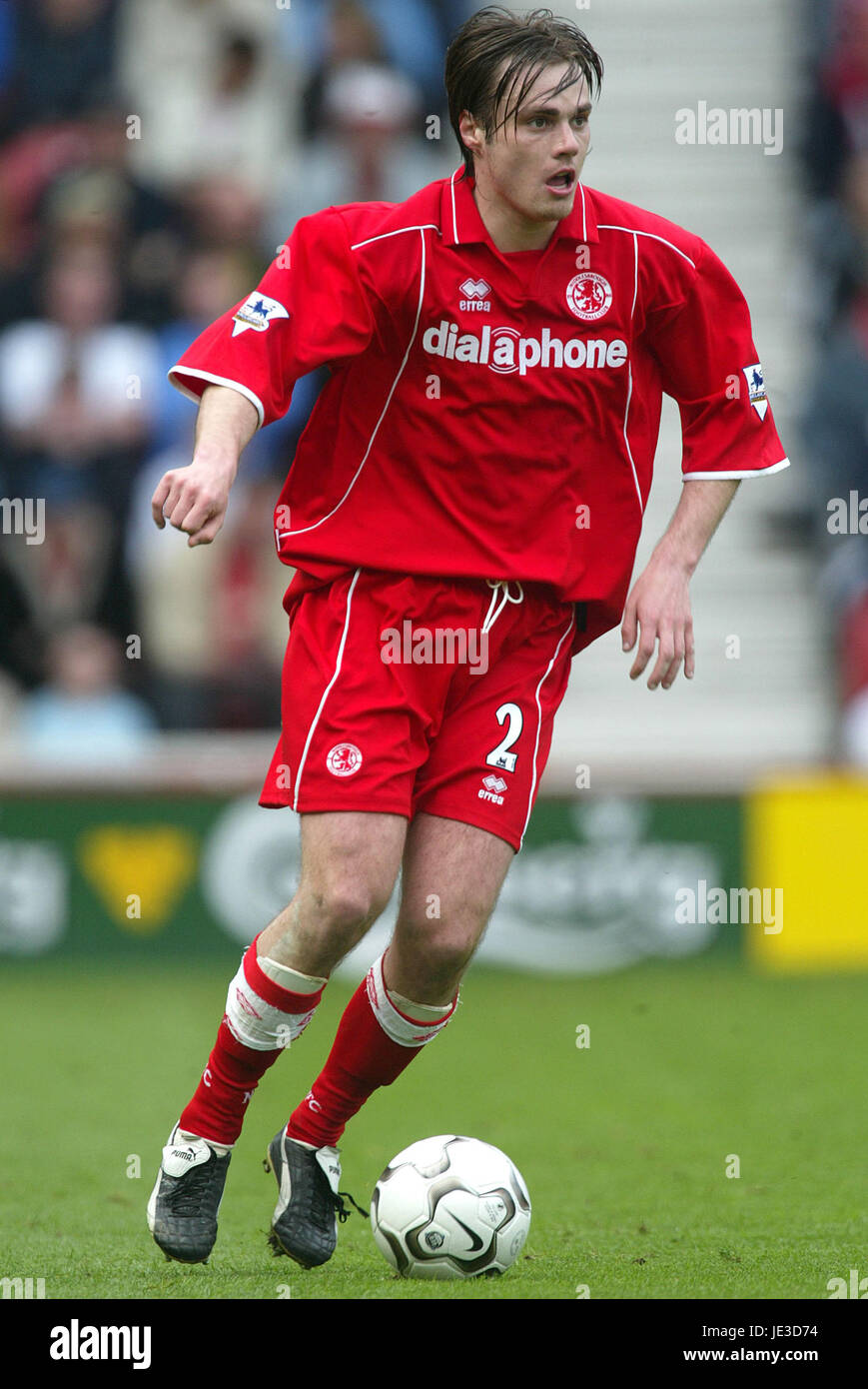 ROBBIE STOCKDALE MIDDLESBROUGH FC RIVERSIDE STADIUM MIDDLESBROUGH ...