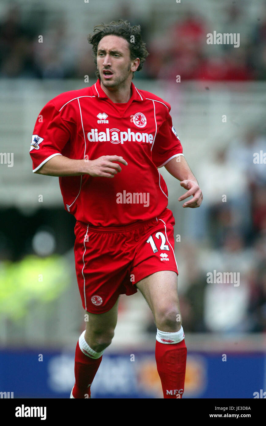 JONATHAN GREENING MIDDLESBROUGH FC RIVERSIDE STADIUM MIDDLESBROUGH ...
