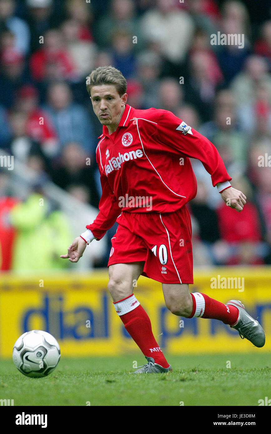 JUNINHO MIDDLESBROUGH FC RIVERSIDE STADIUM MIDDLESBROUGH ENGLAND 03 May ...