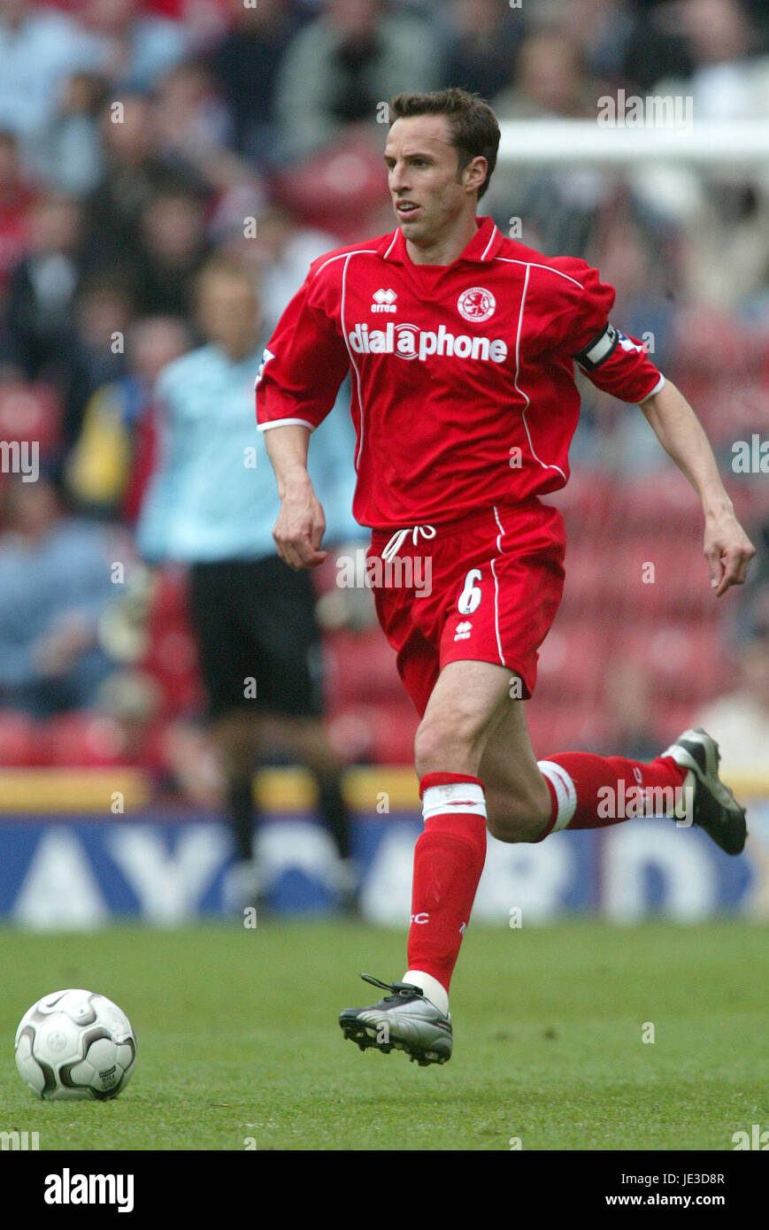 GARETH SOUTHGATE MIDDLESBROUGH FC RIVERSIDE STADIUM MIDDLESBROUGH ...