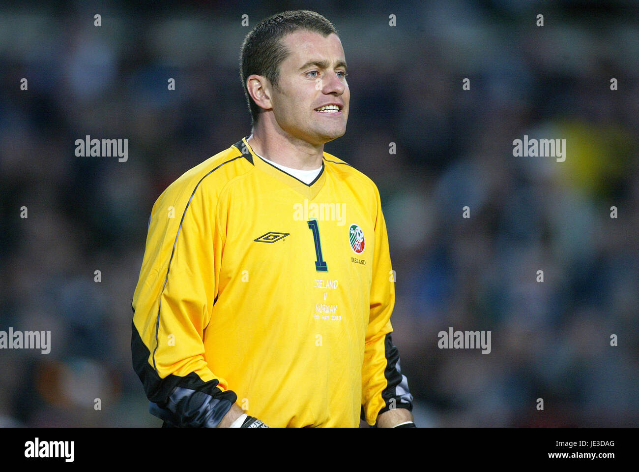 SHAY GIVEN REPUBLIC OF IRELAND LANSDOWNE ROAD DUBLIN IRELAND 30 April ...