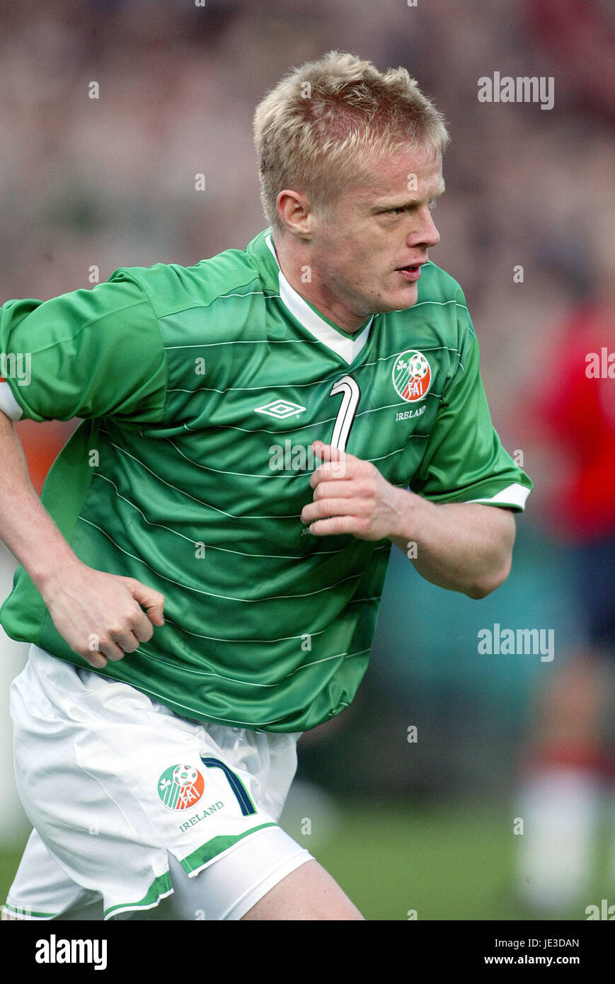 DAMIEN DUFF REPUBLIC OF IRELAND LANSDOWNE ROAD DUBLIN IRELAND 30 April ...