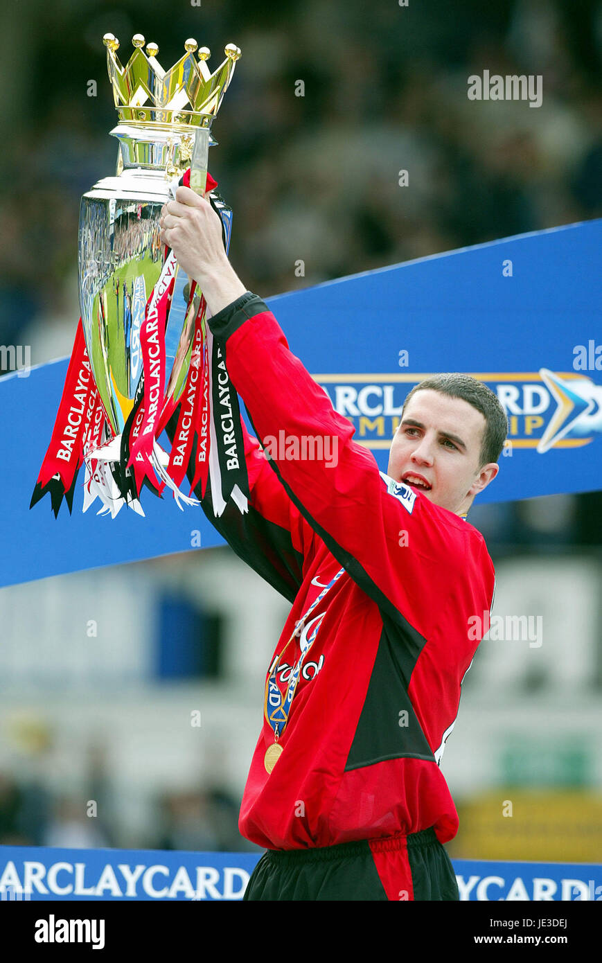 JOHN O SHEA MANCHESTER UNITED FC GOODISON PARK EVERTON 11 May 2003 ...